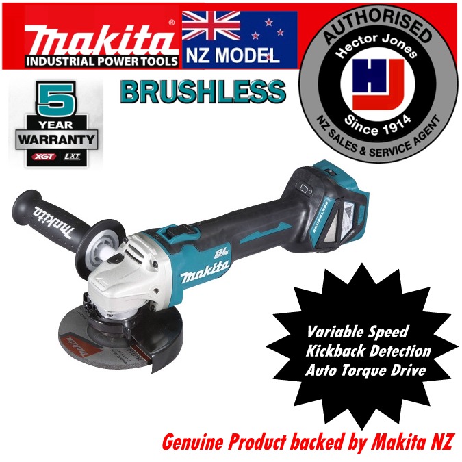 18V LXT Grinding Polishing Sanding: Makita 18V Brushless 125mm V/S ...