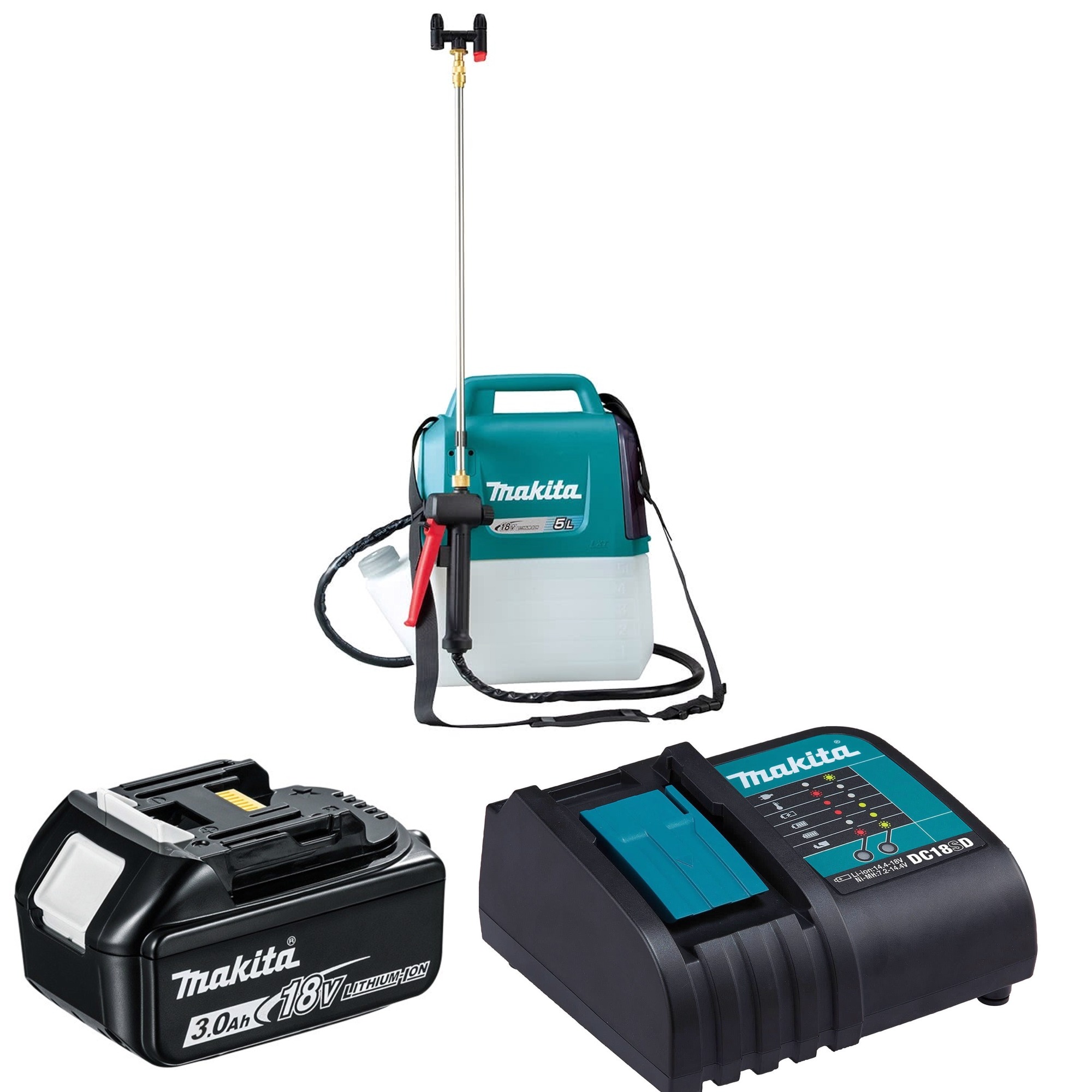 Makita LXT 18V Outdoor Power Equipment : Makita 18V 5L Sprayer 3Ah Kit