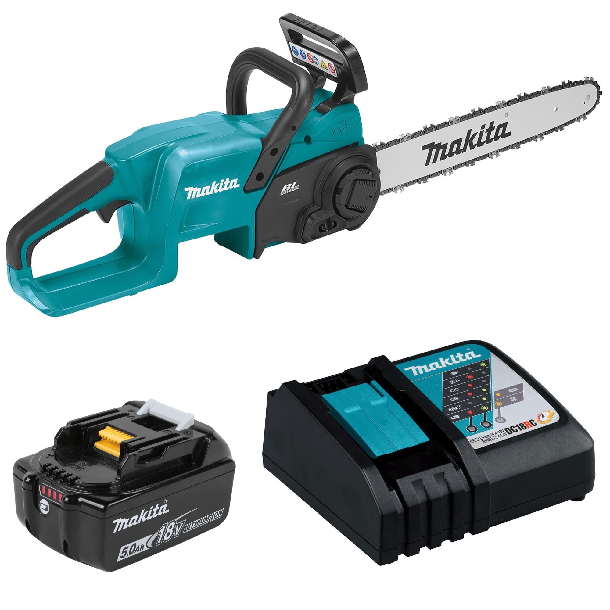 Makita LXT 18V Outdoor Power Equipment : Makita 18V 40cm 16" Chainsaw ...