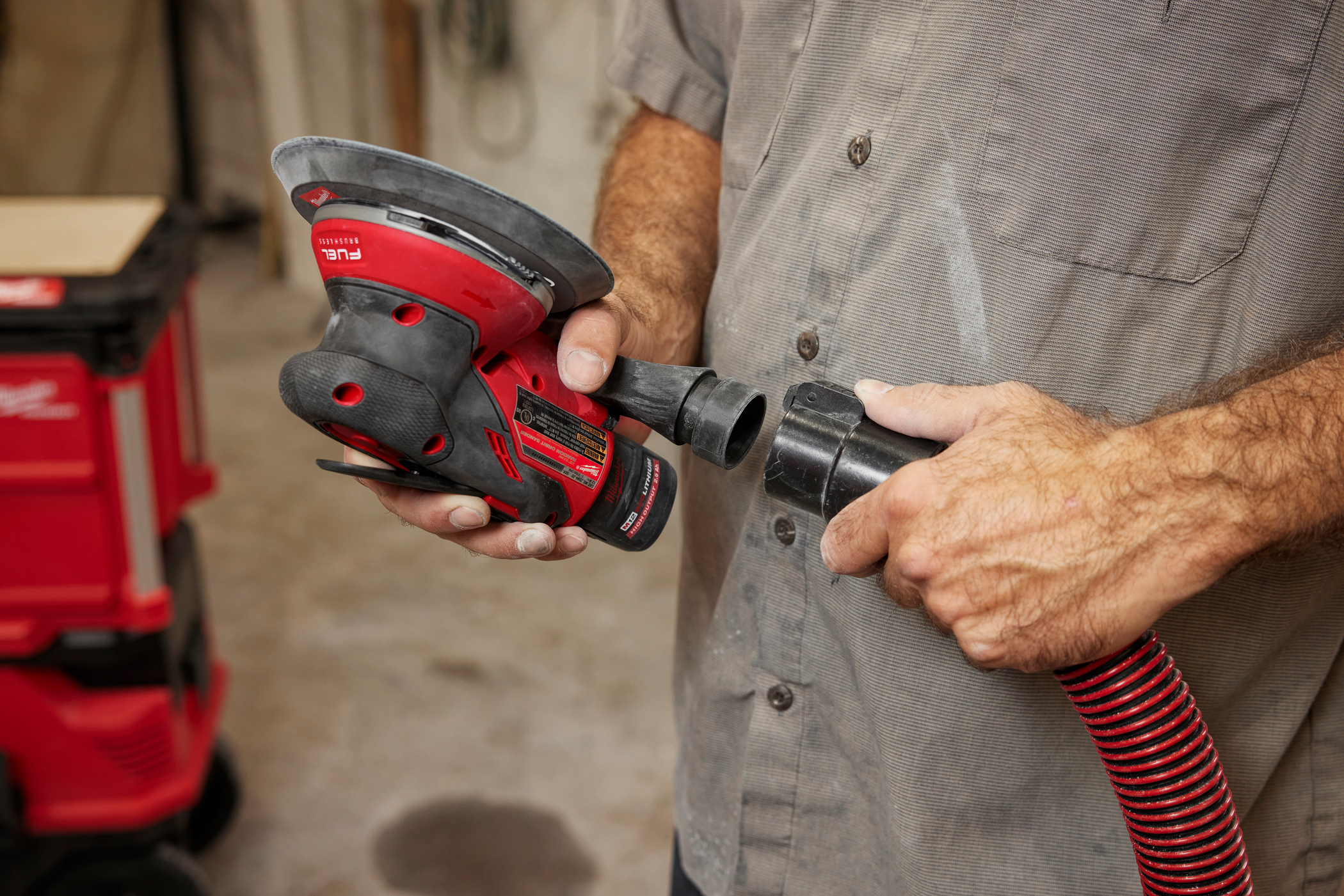 M12 Bare Tools: Milwaukee M12 FUEL™ 150mm Random Orbital Sander (2.5mm ...