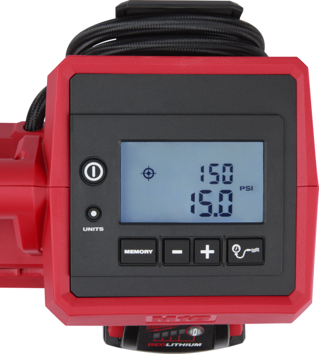 M18 Bare Tools: Milwaukee M18BI0 18 Volt Inflator (Baretool)