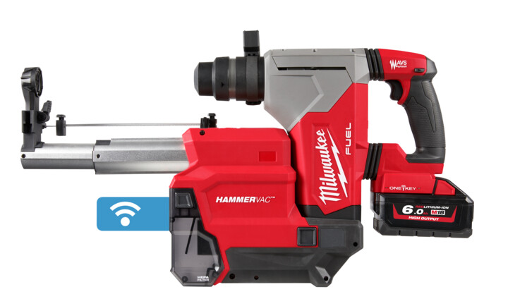 M18 Drilling: Milwaukee M18 HammerVac 28 Mm Dedicated Dust Extractor