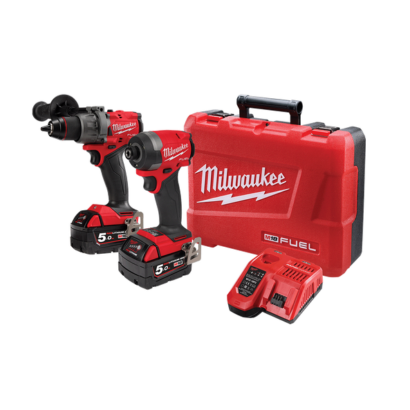 M18 Drilling: Milwaukee M18 Fuel™ 2 Piece Power Pack 2AA