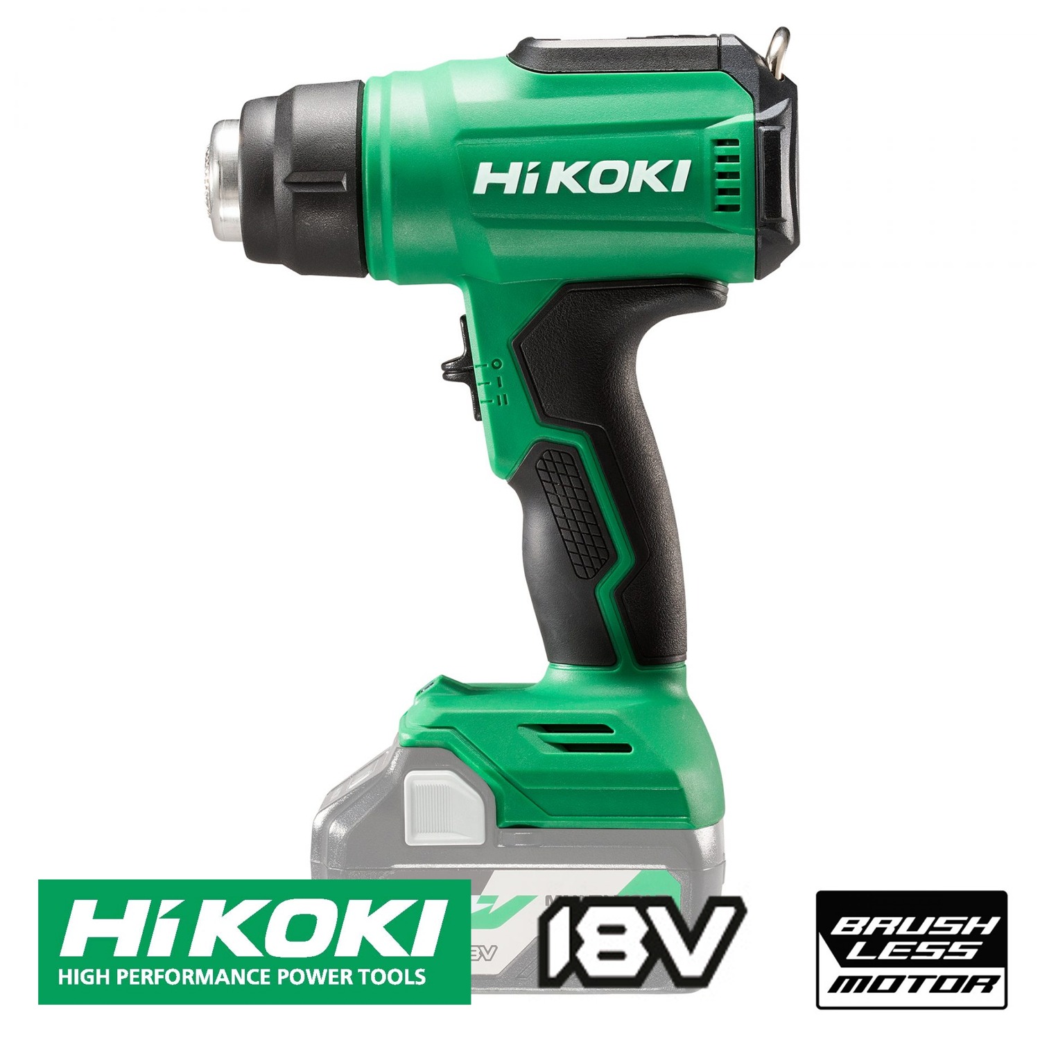 Hikoki 18V Tools: Hikoki 18V 550°C Cordless Heat Gun Bare Tool